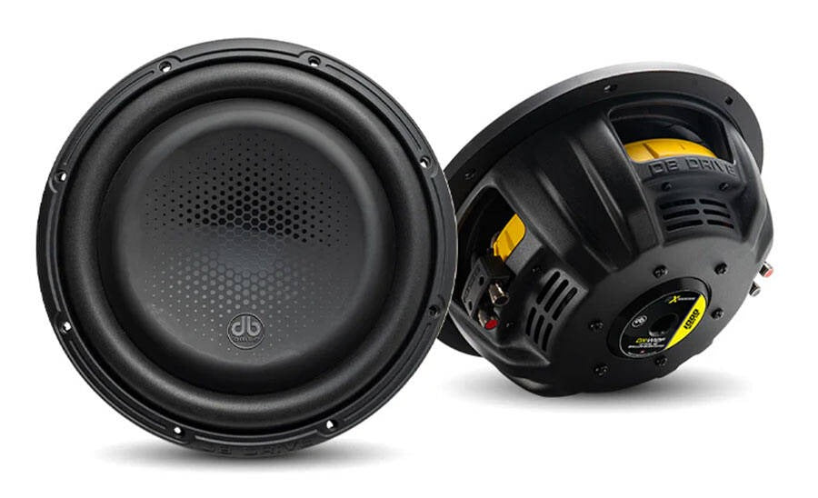 DX-W12F DB Drive DX Series 12" Shallow Subwoofer (500WRMS) – Audio Concepts